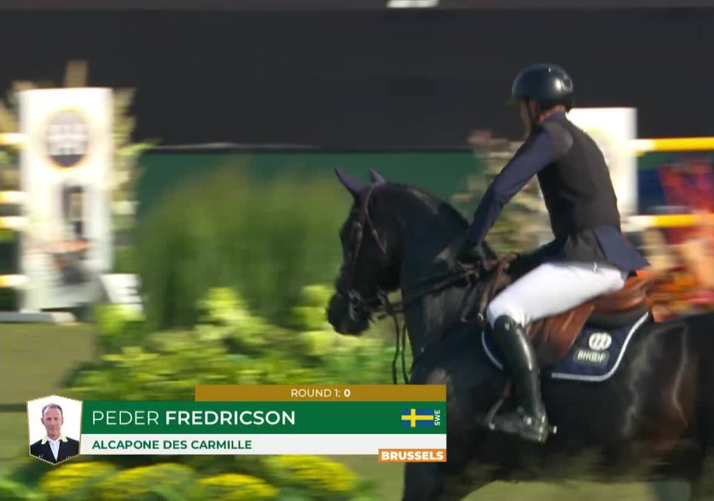Peder Fredricson avec Alcapone des Carmille - Brussels Stephex Masters ...