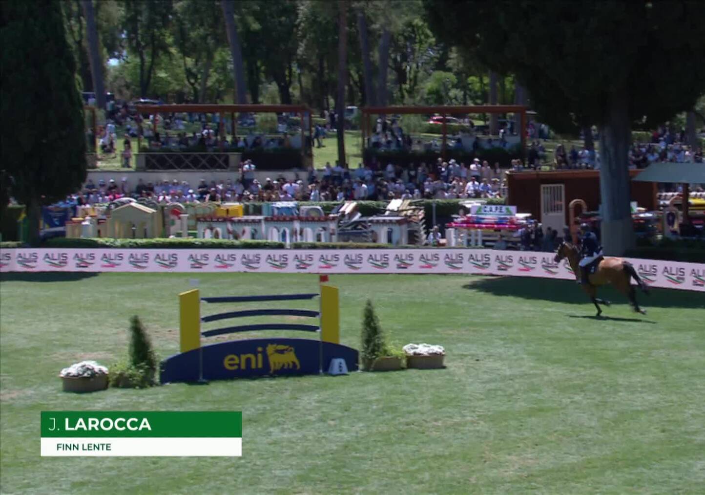 José María (jr) Larocca with Finn Lente - CSIO 5* Rome 2025 - Round 1 ...