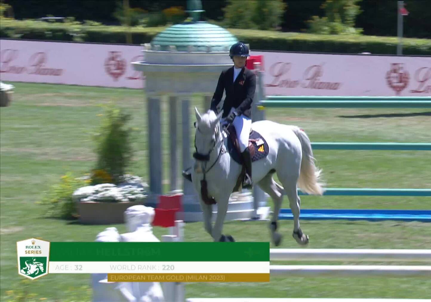 Wilma Hellström with Cicci Bjn - CSIO 5* Rome 2025 - Round 1 - Video