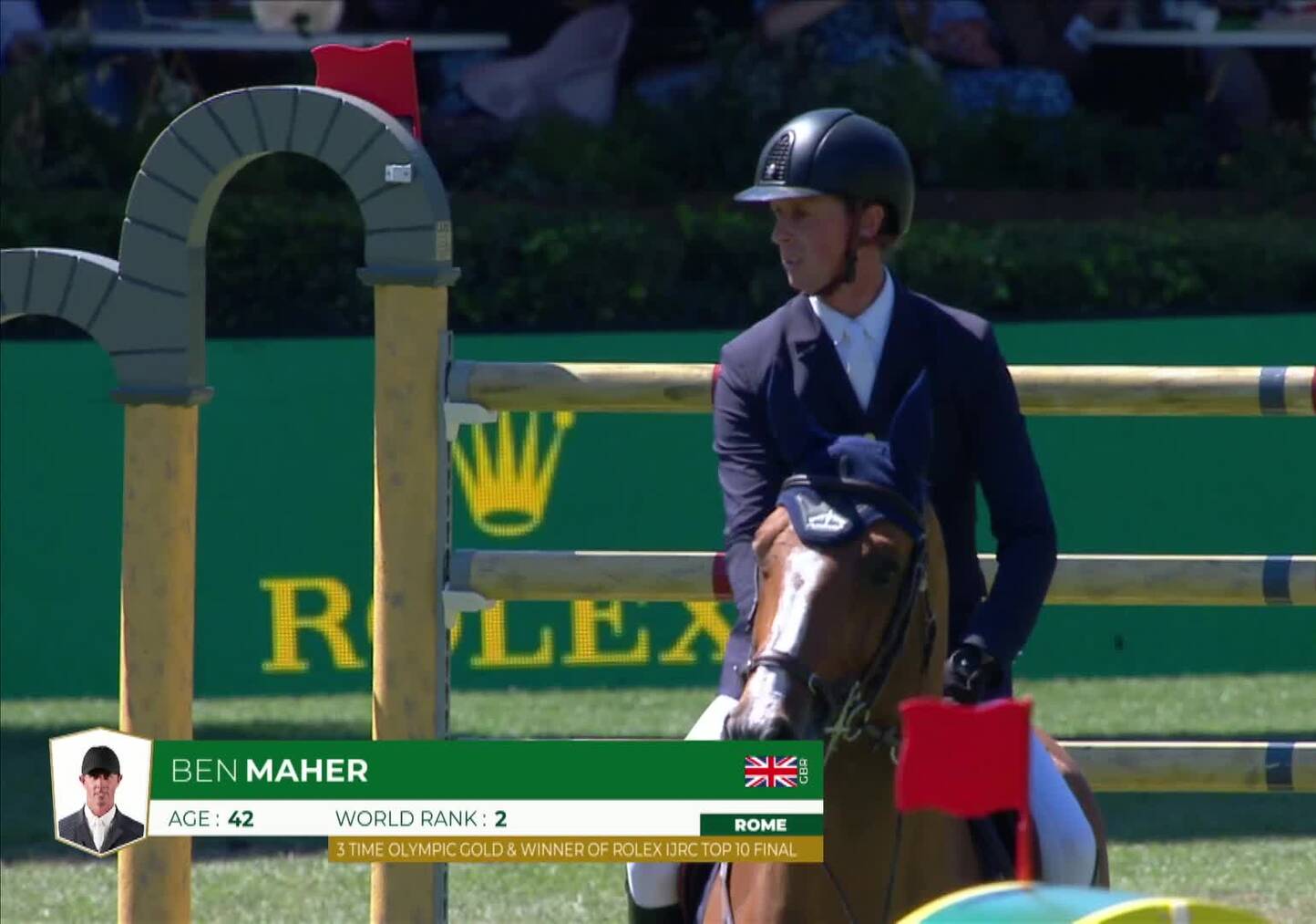Ben Maher with Point Break - CSIO 5* Rome 2025 - Round 2 - Video