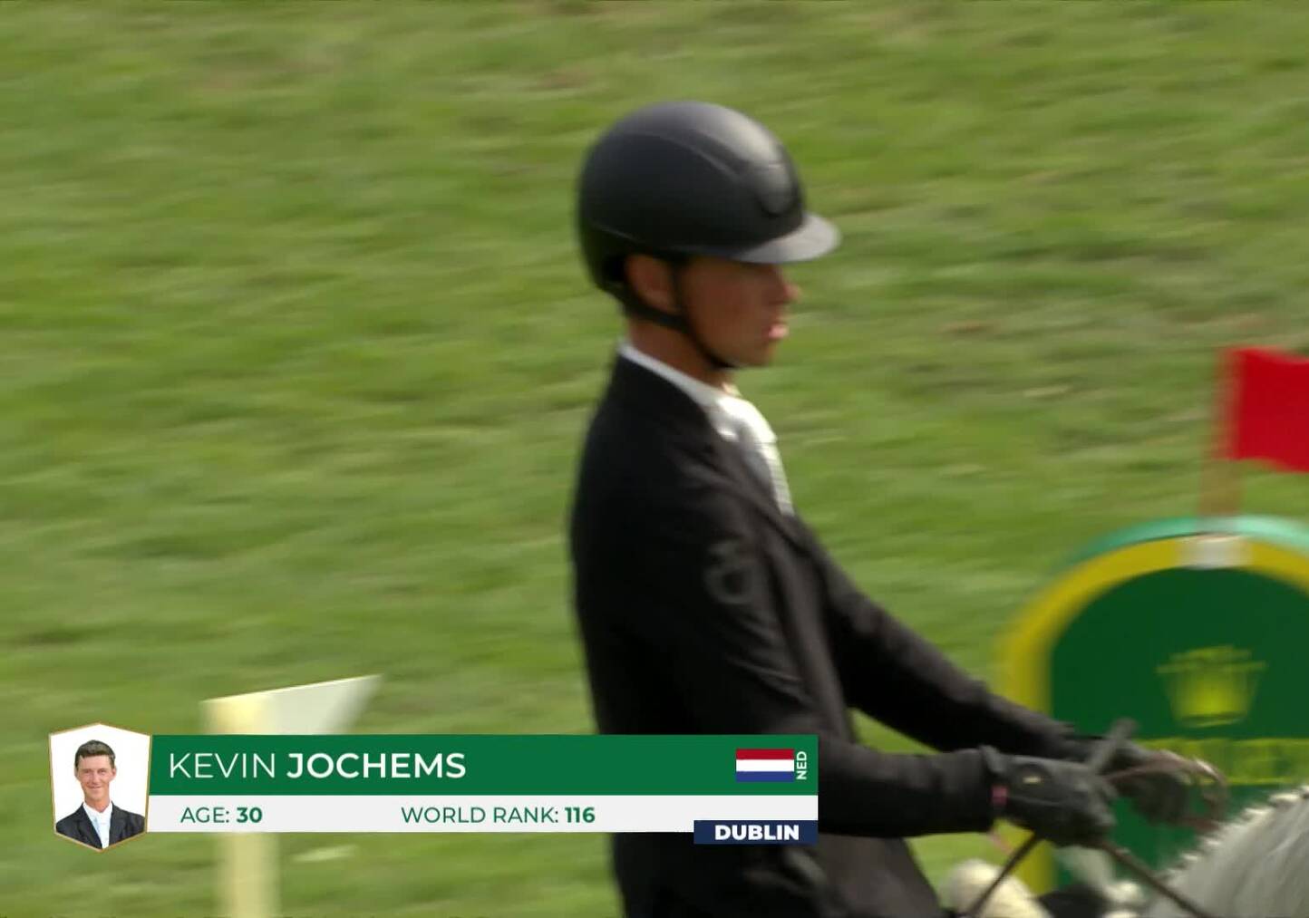 Kevin Jochems with Camilla Van de Helle - Dublin Horse Show 2025 ...