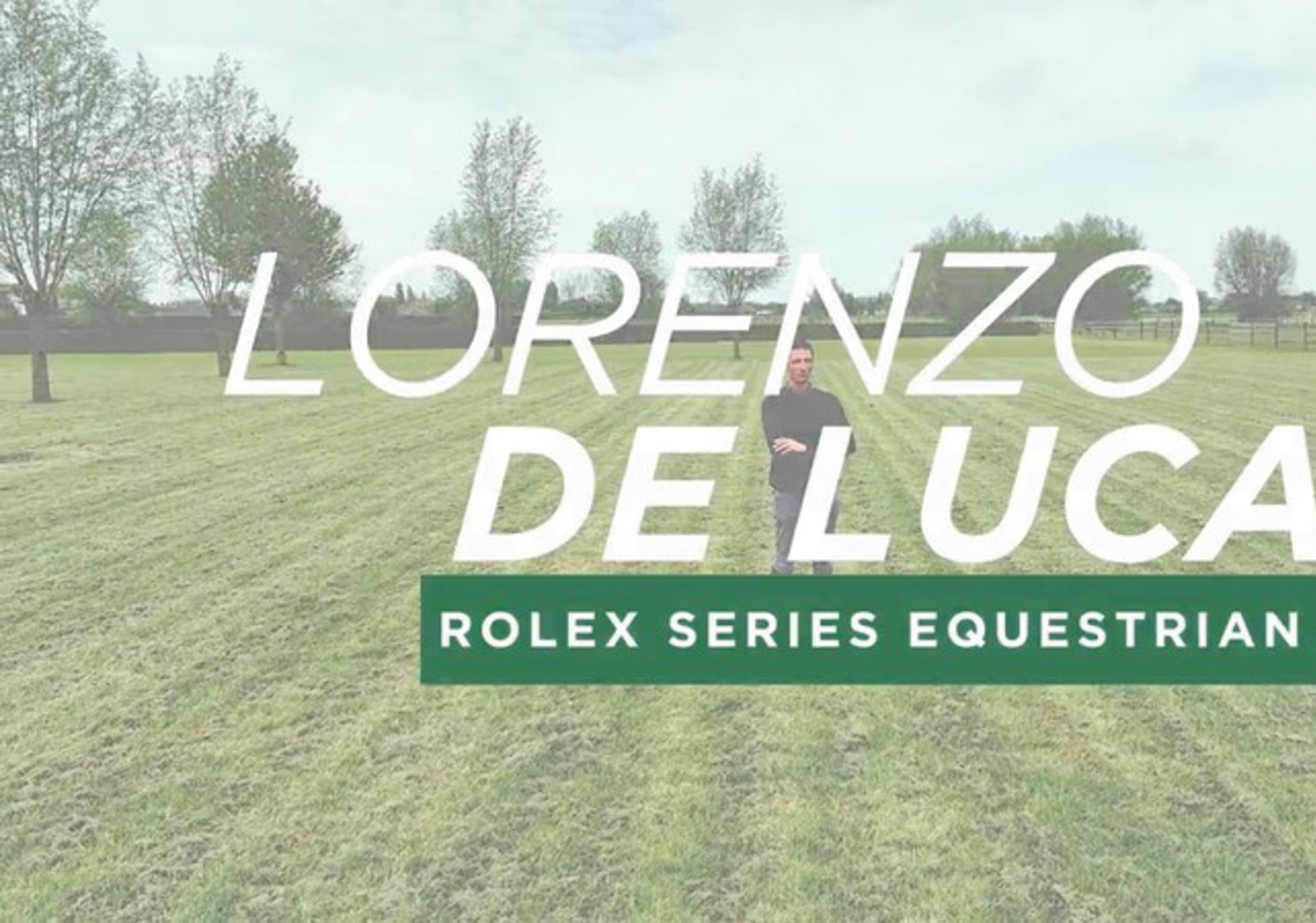 Lorenzo de Luca talks about the Piazza di Siena Roma - Video