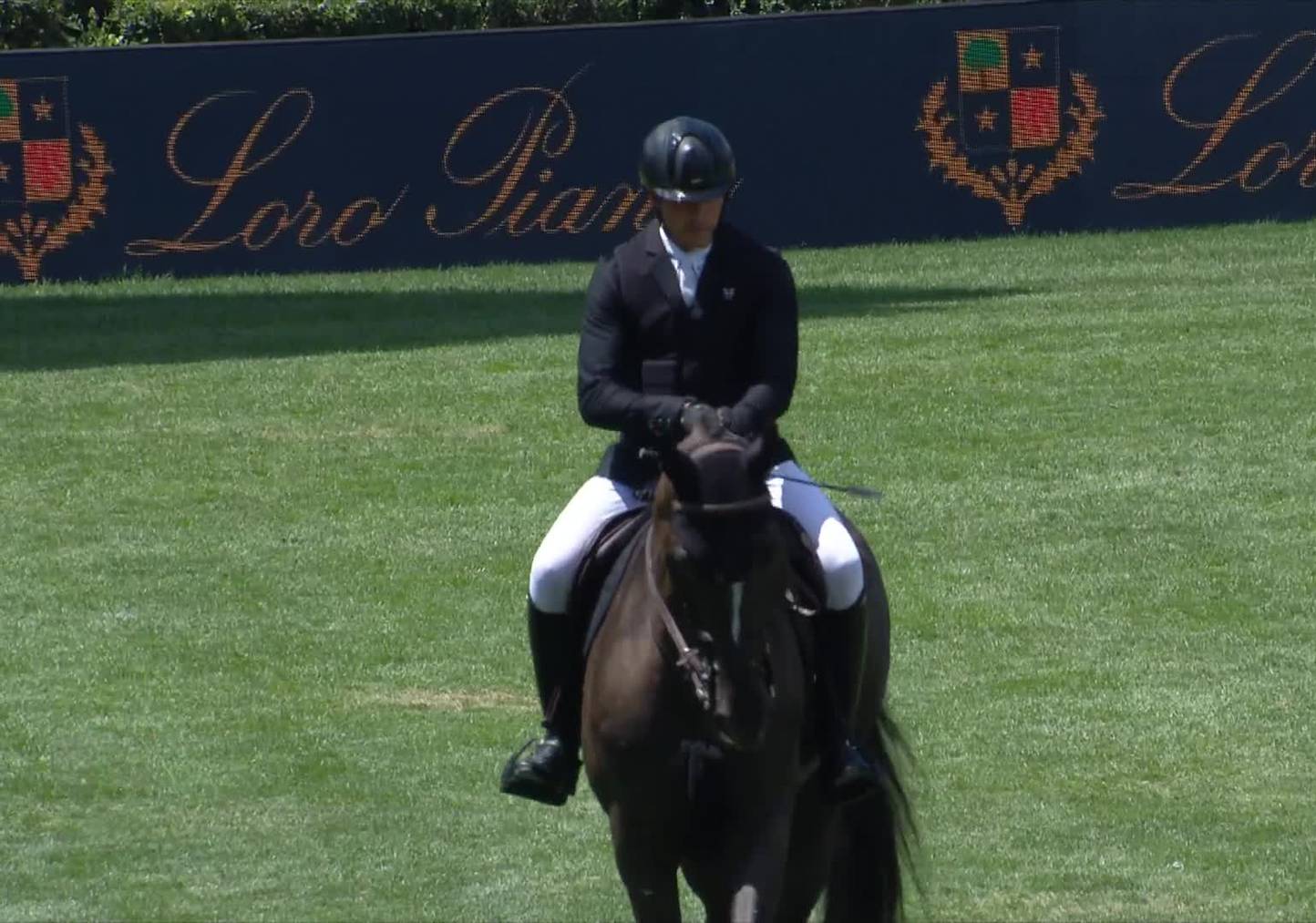 Antonio Maria Garofalo with Conquestador - CSIO Rome - Piazza di Siena ...