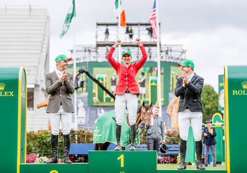 Laura Kraut Delivers Late Magic to Win the Rolex Grand Prix of Ireland